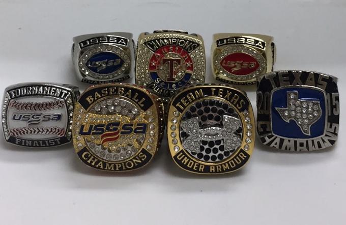 2021 Tournament Steel Youth Usssa Baseball Championship Rings